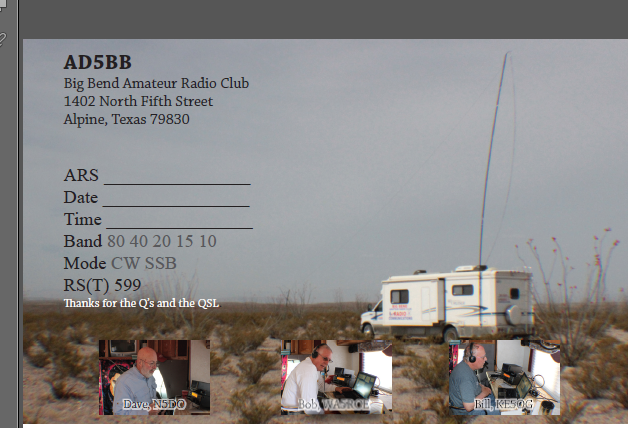 ARRL Sections - West Texas