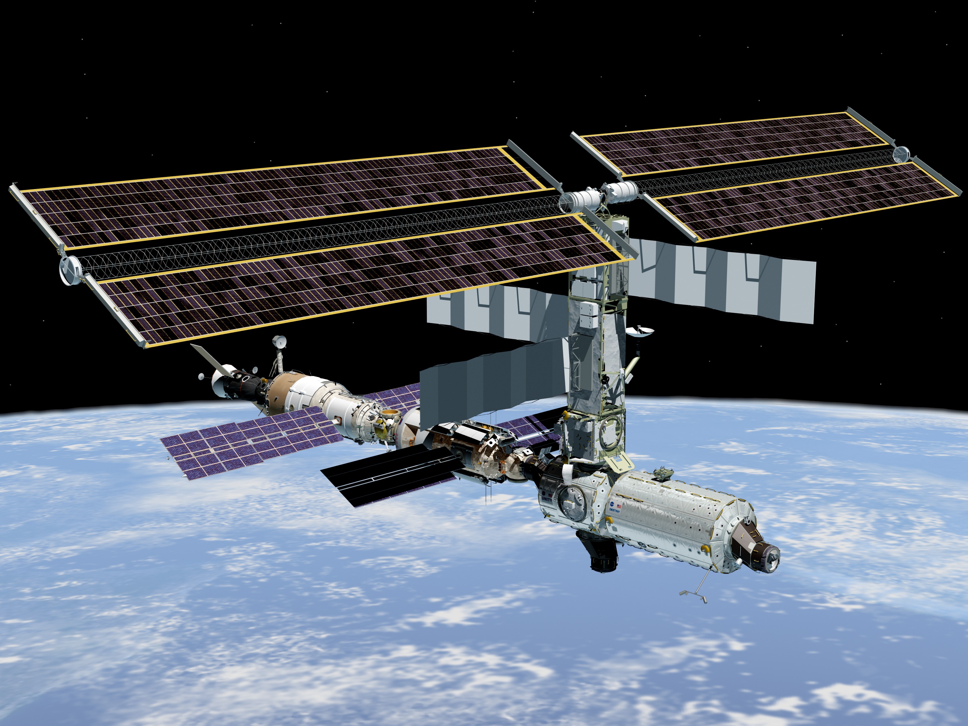 International Space Station Briefly Ham less After Crew Members